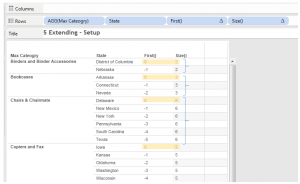 Working out the Table Calc – VizPainter